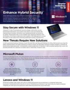 Enhance Hybrid Security with Lenovo - TechTonic Times